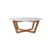 Modern Marcell Coffee Table - Wooden Works Jepara - Modern Furniture